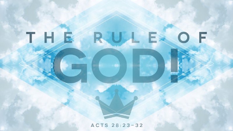 The Rule of God! | Reconciliation Church