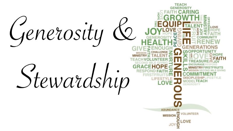 Generosity & Stewardship | North Shore Bible Church