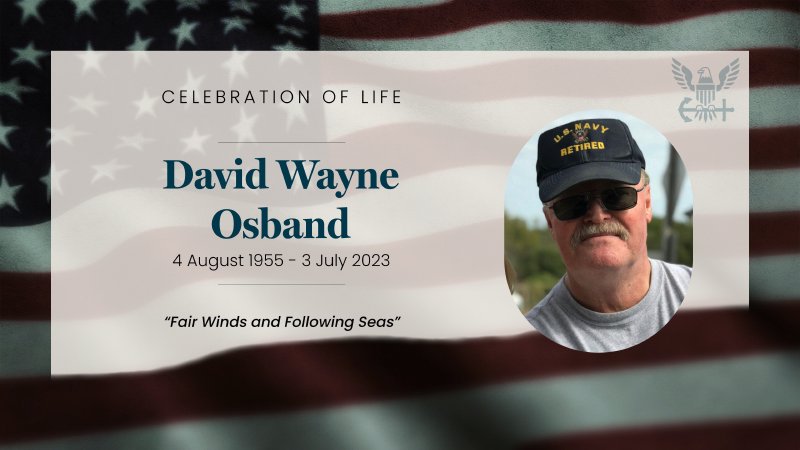 David Osband's Celebration of Life | Fleming Island UMC