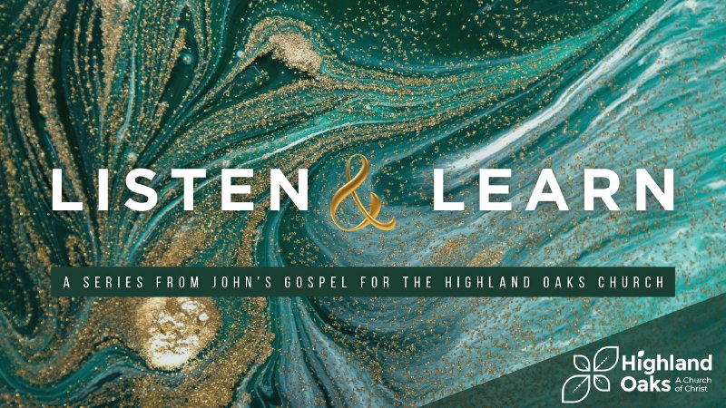 Stand up - Take your Mat - Walk | Highland Oaks Church of Christ