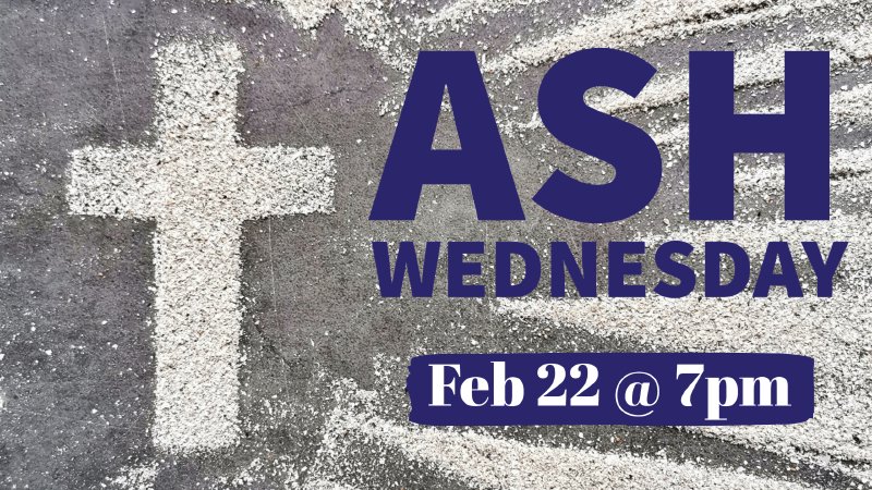 Ash Wednesday | Goodrich Memorial UMC