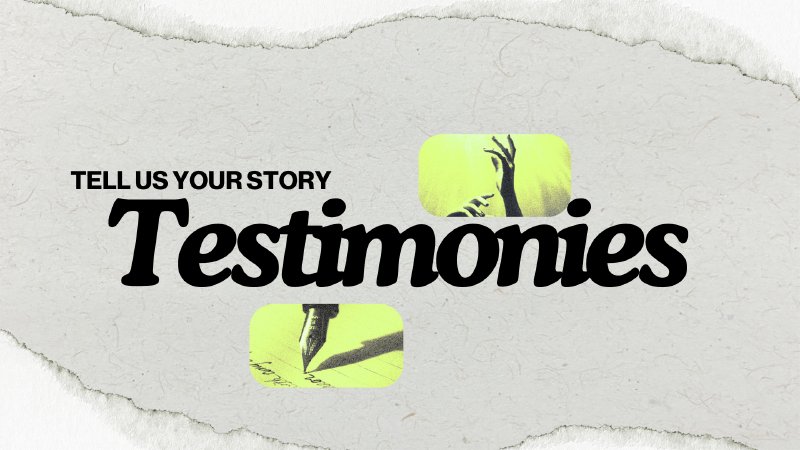 Testimonies | SOUTHCOAST Church - CA - 12314