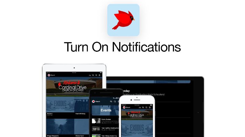 Turning On Notifications | Cardinal Drive Church of Christ