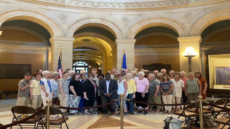 MN Capitol finale of 87 Counties Strategic Israel Prayer | Sam Dewald ...