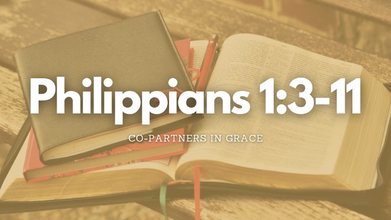 Philippians 1:3-11 | Wrightsboro United Methodist Church