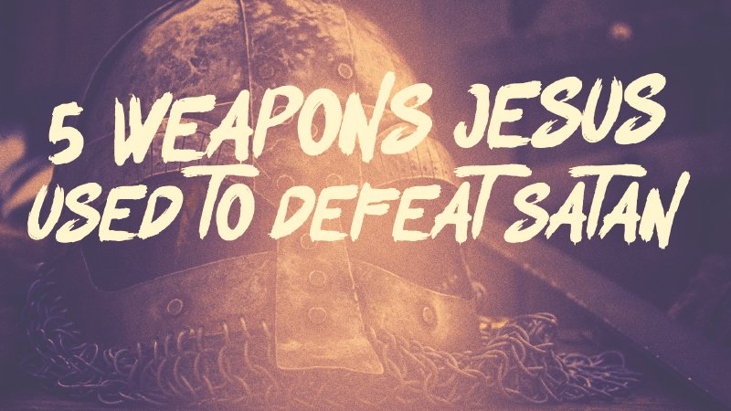 5 WEAPONS JESUS USED TO DEFEAT SATAN | Pastor Bo Turner | Real Life ...