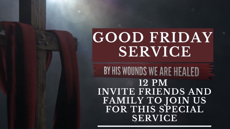 Good Friday Service | Concord Baptist Church - DE