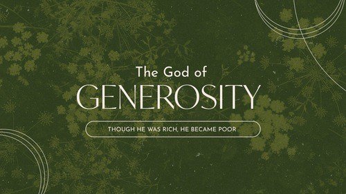 The God of Generosity | South Suburban Church