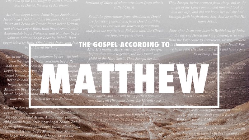 Matthew 5:17... | Calvary Chapel Gulf Coast