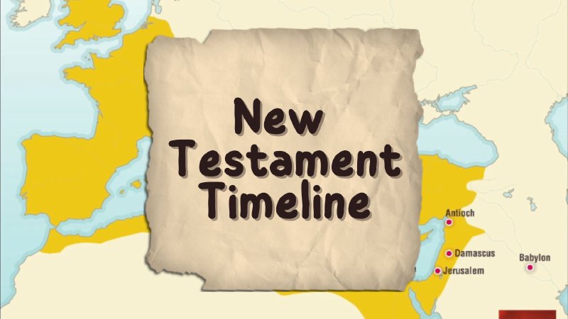 New Testament Timeline | West Lonsdale Baptist Church