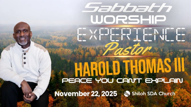 Peace You Can’t Explain | Sabbath Worship Experience w/ Pastor Harold ...