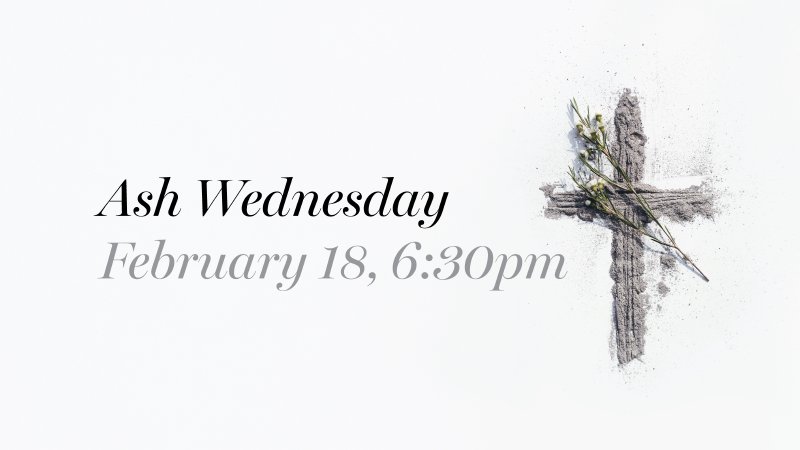 Ash Wednesday Service | First United Methodist Church of Green Bay