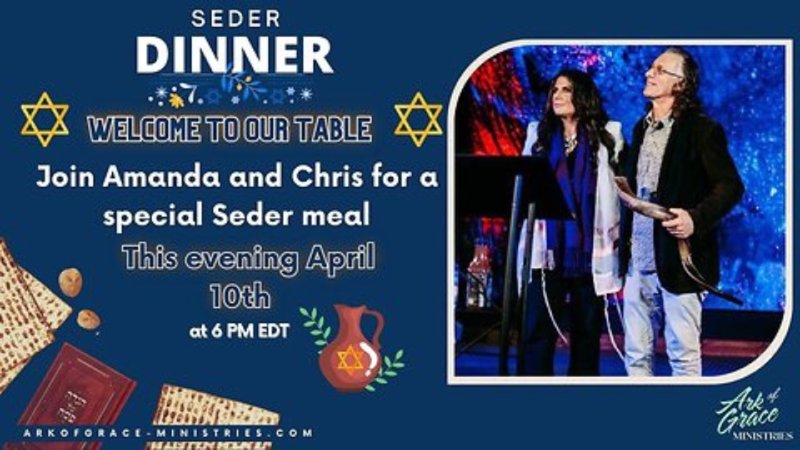 Amanda Grace Talks Live: Celebrating Passover: A Seat at our Special ...