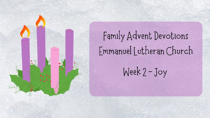 Advent 2 | Emmanuel Lutheran Church