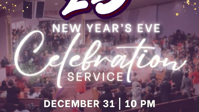 2025 New Year's Eve Celebration | Philippian Community Church
