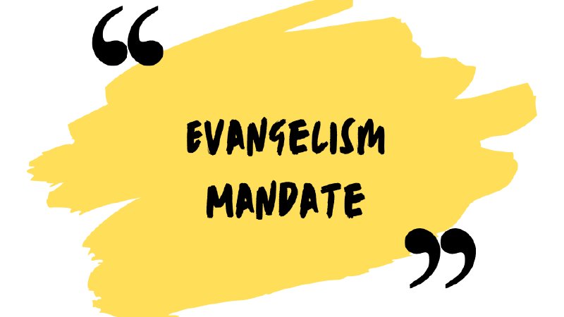The Evangelism Mandate | More 2 Life Ministries Treasure Coast