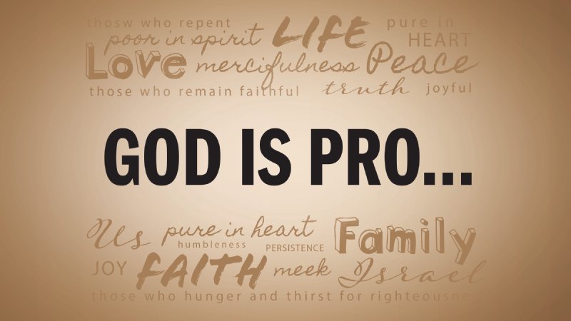 God is Pro..... | Oak Park Community Church