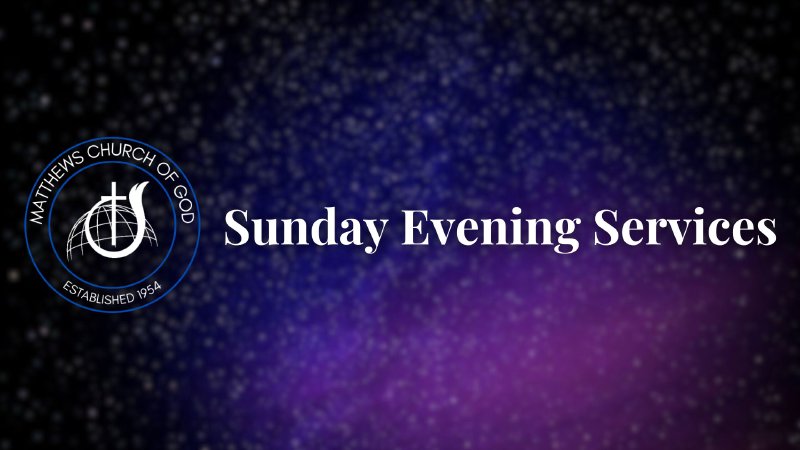 Trust in the Lord | Matthews Church of God