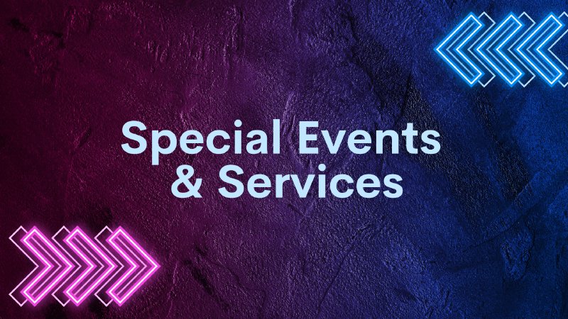 Special Events & Services | Hickory United Evangelical Presbyterian Church