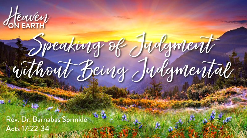 Speaking of Judgment...without Being Judgmental | Liberty Corner ...