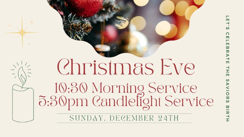 Christmas Eve Candlelight Service | Wiregrass Church