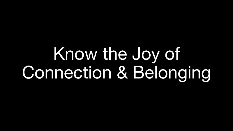 Know the Joy of Connection & Belonging | Eastside Church - Fairport, NY