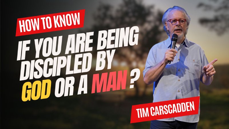How To Know If You Are Being Discipled By God or a man? | Tim ...