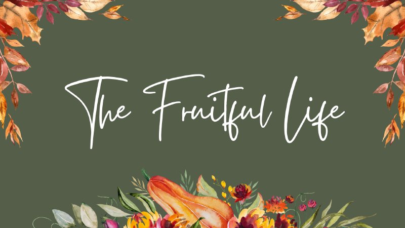The Fruitful Life - Week 4 - Service | Chester Baptist Church