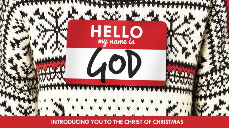 HELLO MY NAME IS GOD | Main Street Church
