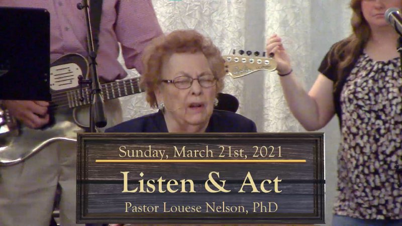 Listen & Act | First Christian Church