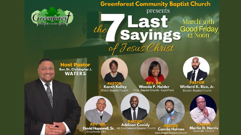 3/29/24 - “The Seven Last Sayings of Christ at the Cross” Good Friday ...