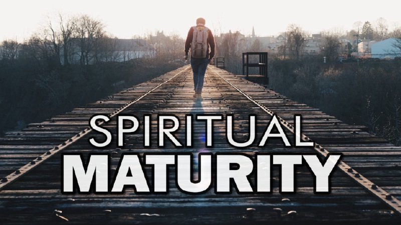 Spiritual Maturity - Lesson 1 | Central Baptist Church