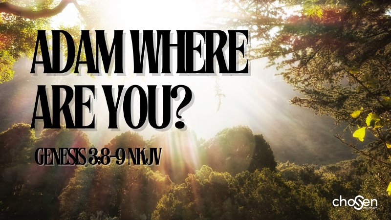 Adam Where Are You? | Genesis 3:8-9 NKJV | Elder Nickimi Lyes | Chosen City Church