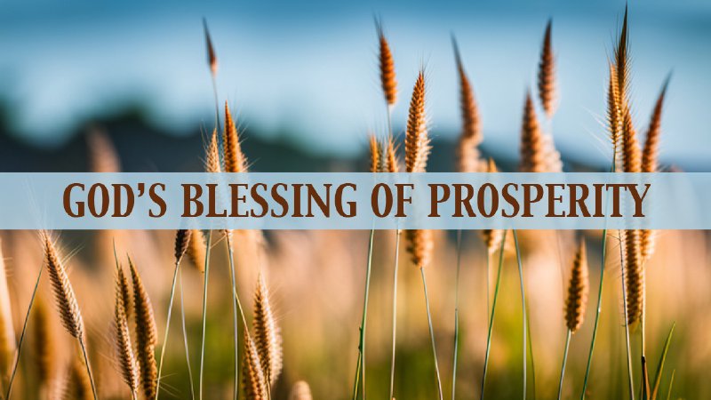 GOD’S BLESSING OF PROSPERITY | House On The Rock Family Church
