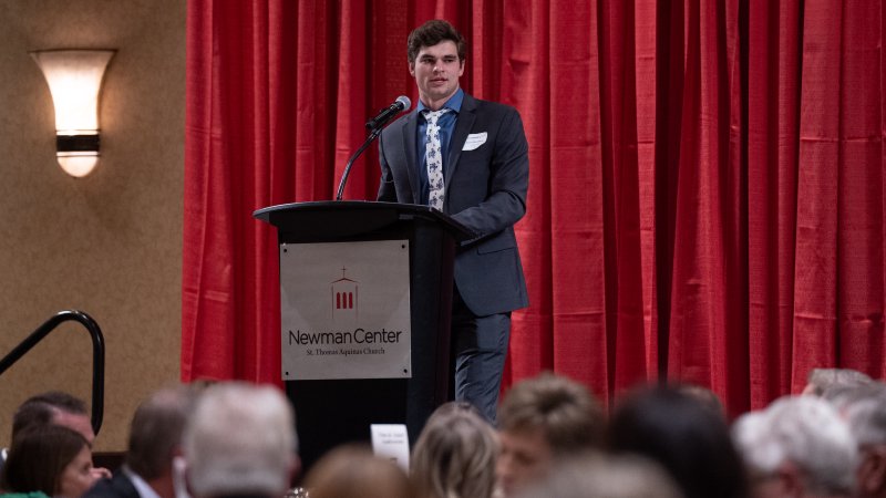 Jacob Brouillette | Student Testimony | St. Thomas Aquinas - Newman Center