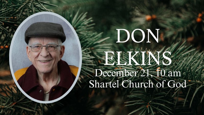 Don Elkins' Service - December 21, 2024 | Shartel Church