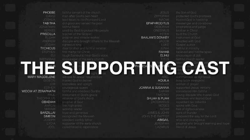 The Supporting Cast - Pt. 3 | Colorado Community Church