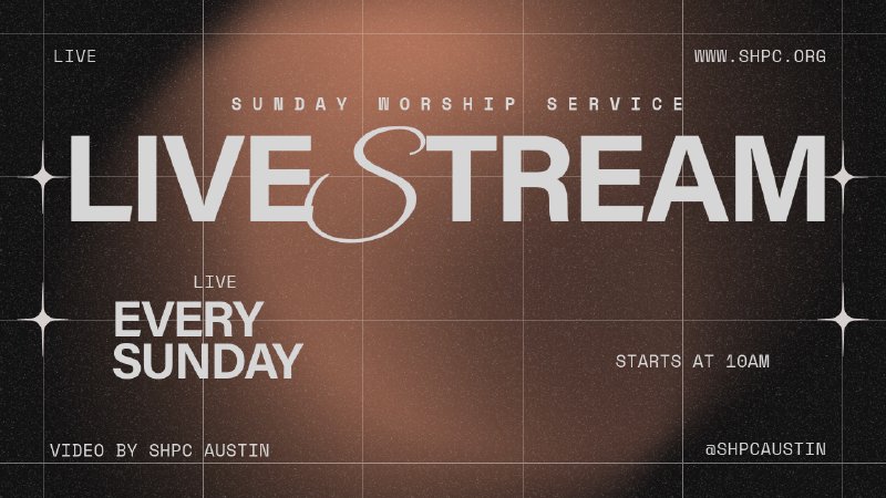Sunday Worship Service Live Stream | Shepherd of the Hills Presbyterian ...