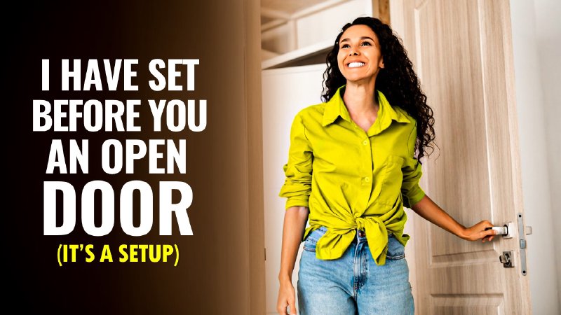 I Have Set Before You an Open Door | Sean Pinder Ministries