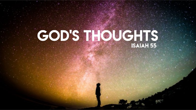 God's Thoughts | Calvary Chapel Albany