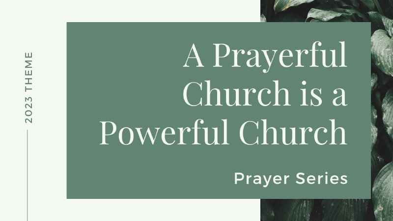 Be Expectant in Prayer | Allendale Baptist Church