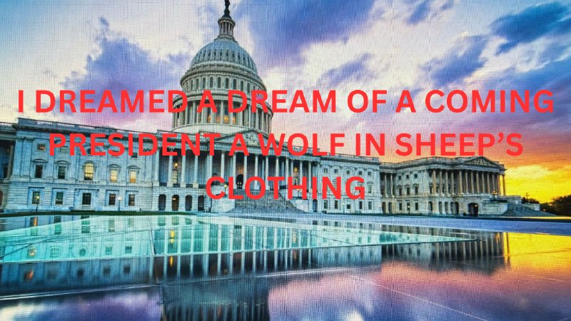I Dreamed A Dream A COMING PRESIDENT A WOLF IN SHEEPS CLOTHING ...