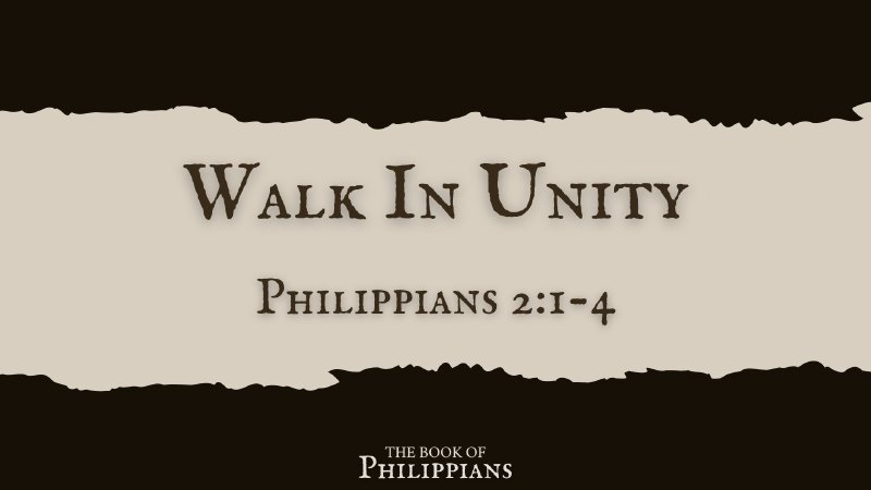 Walk in Unity | Calvary Chapel Danville