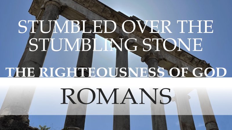 Stumbled Over the Stumbling Stone | Grace Kona