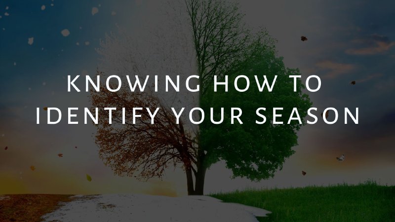 Knowing How To Identify Your Season | Tehillah Church
