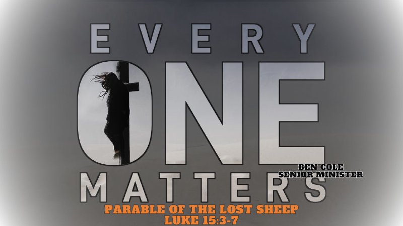 Parable of the Lost Sheep | Luke 15:3-7 | Boones Creek Christian Church ...