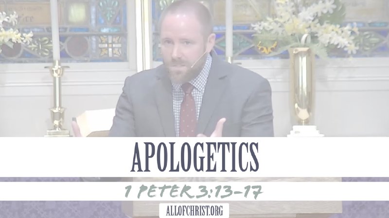 Apologetics | St. John's Reformed Church
