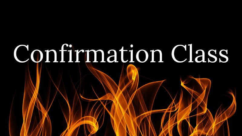 Confirmation Class | St. Helena's Anglican