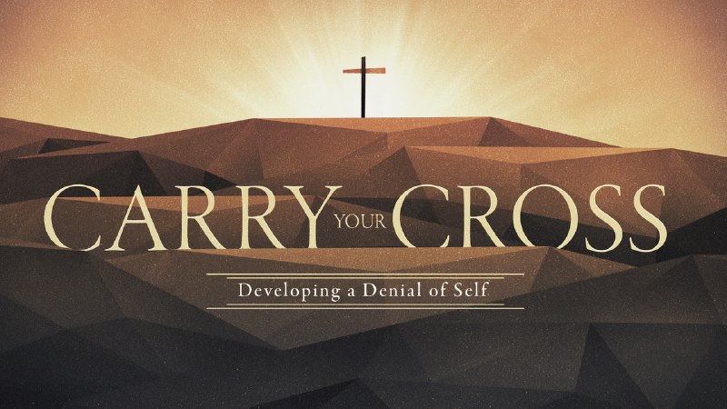 Carry Your Cross Daily Verse | Luke 14:27 | The Chapel