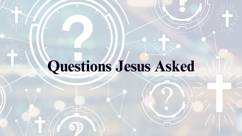 Questions Jesus Asked | St. James Presbyterian Church